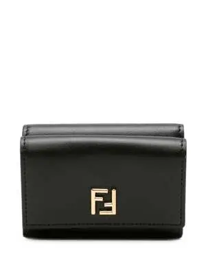 Fendi Mini Trifold Vitelio Grace Leather Wallet