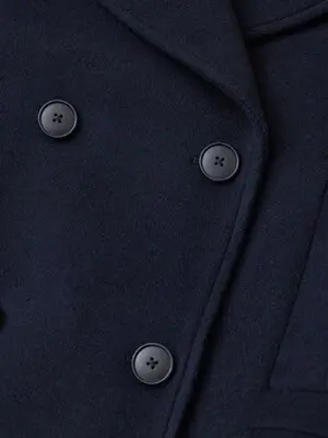 Closed Double-breasted Blazer Jacket
