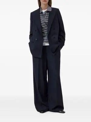 Closed Double-breasted Blazer Jacket
