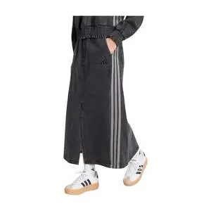 Adidas Stadium Washed Denim Loose Fit Skirt Asia Sizing