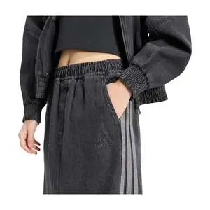Adidas Stadium Washed Denim Loose Fit Skirt Asia Sizing