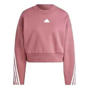 Adidas Future Icons 3-stripes Sweatshirt 'rose - Red Pink