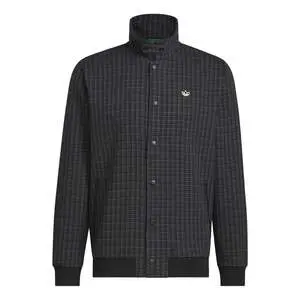 Adidas Houndstooth Jacket Asia Sizing - Carbon
