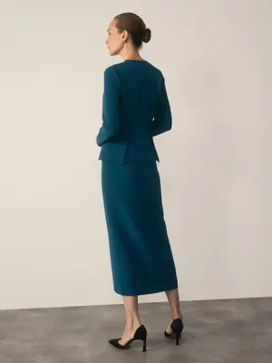 The Fold Doppio Elaria Midi Dress