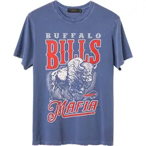 Junk Food Buffalo Bills Mafia Cotton Graphic T-shirt - Liberty