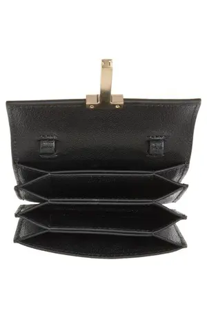 TOM FORD Mia Leather Card Holder Wallet On A Chain - Black