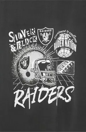 Junk Food Las Vegas Raiders Cotton Graphic T-shirt