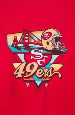 Junk Food San Francisco 49ers Bridge Cotton Graphic T-shirt