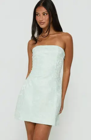 Princess Polly Heaven Sent Strapless Minidress