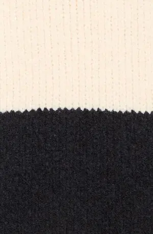Moncler Stripe Virgin Wool Blend Scarf