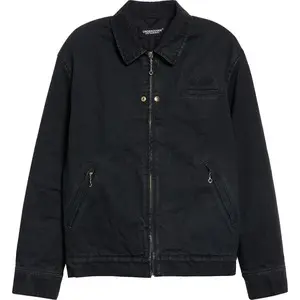 Undercover Cotton Canvas Blouson Jacket - Black