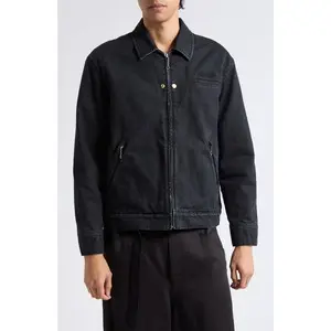 Undercover Cotton Canvas Blouson Jacket - Black