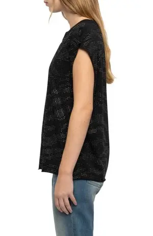 Zadig&Voltaire Strass Cloe Cotton Top