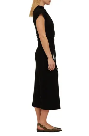PROJECT SOCIAL T Laurel Off The Shoulder Midi Dress - Black