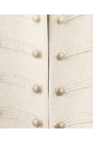 Mango Charlie Frogging Tweed Jacket