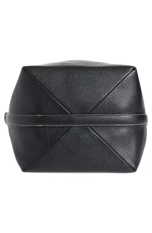 TOTEME Medium Belted Leather Hobo Bag