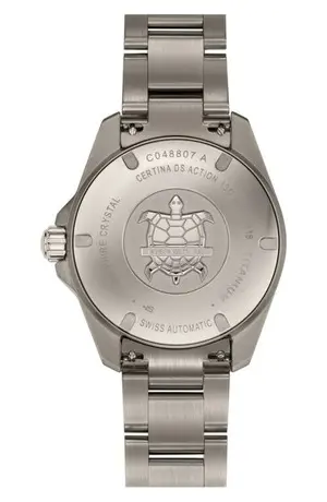 CERTINA Ds Action Automatic Bracelet Watch - Titanium/grey