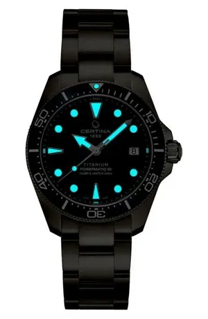CERTINA Ds Action Automatic Bracelet Watch - Titanium/grey