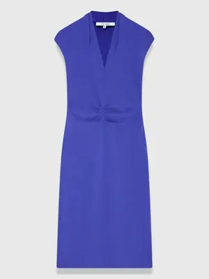 The Fold Sculpted Contour Midi Dress