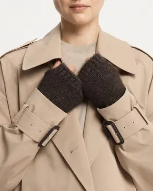Strathberry Portobello Gloves - Brown