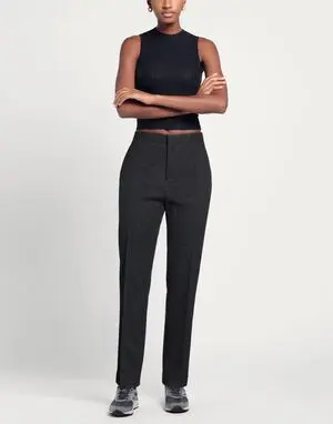 Lacoste Pants Charcoal Size Wool, Polyamide, Polyester, Cotton