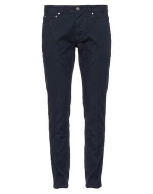 BARBA NAPOLI Pants Midnight Size Cotton, Elastane - Blue