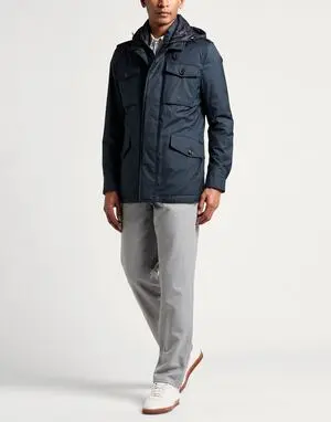 MOORER Jacket Size Virgin Wool, Silk, Polyurethane