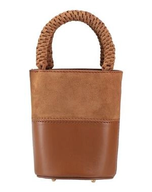 SERENA UZIYEL Handbag Camel Leather