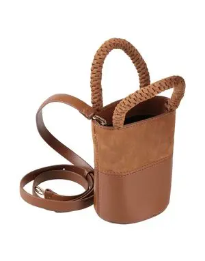 SERENA UZIYEL Handbag Camel Leather