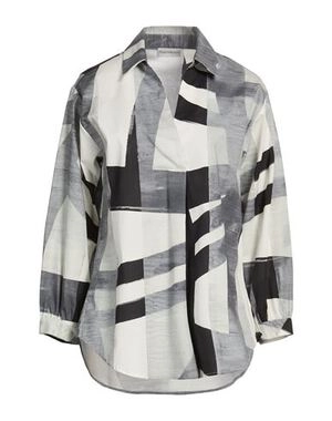 MARIA BELLENTANI Top Size Cotton, Elastane - Grey