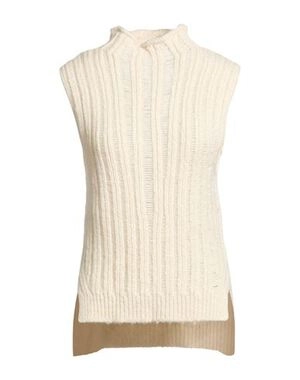 Peserico Sweater Size Alpaca Wool, Virgin Wool, Polyamide, Viscose, Metal Fiber - White