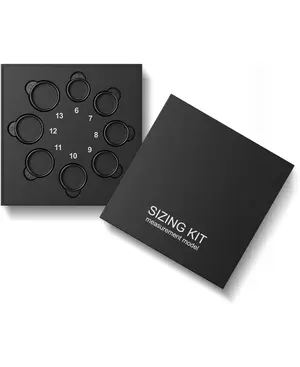 BOYACARE Smart Ring Health Tracker With Sleep Monitor - Black