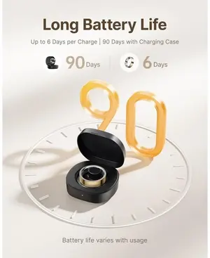 BOYACARE Smart Ring Health Tracker With Sleep Monitor