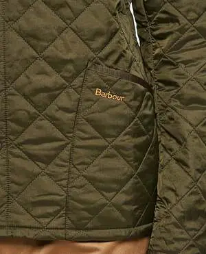 Barbour Giacca Liddesdale Quilted Nylon - Green