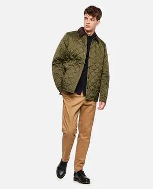 Barbour Giacca Liddesdale Quilted Nylon - Green