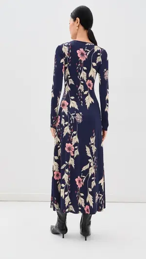 Johanna Ortiz Alma Bordada Ankle Dress