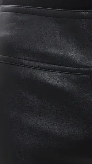 Lioness Merci Faux Leather Shorts