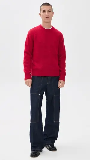 WAX LONDON Wilde Fluffy Wool Sweater