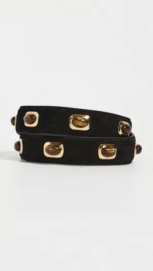 Veronica Beard Stone Embellished Arch Belt