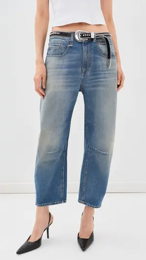 R13 Articulated Knee Ex-boyfriend Jeans