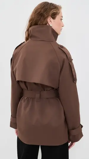 Lioness Blanc Trench Coat