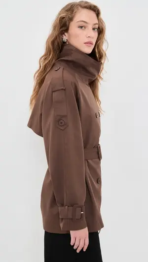 Lioness Blanc Trench Coat