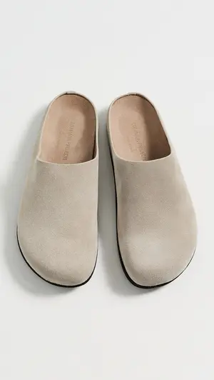 COMMON PROJECTS Suede Clogs