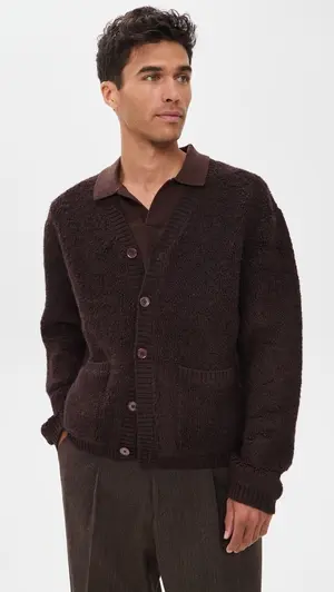Nn07 Terry Fleece Cardigan
