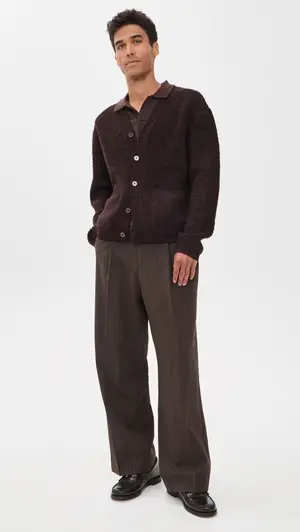 Nn07 Terry Fleece Cardigan