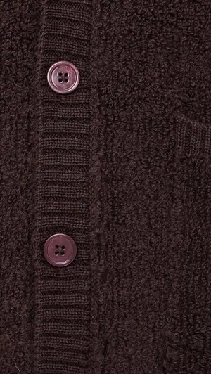 Nn07 Terry Fleece Cardigan
