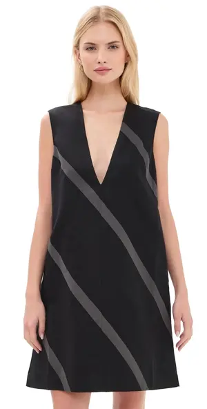 Marimekko Kiuru Basso Dress - Black/dark Grey
