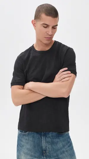 ALEX MILL Standard T-shirt In Slub Cotton