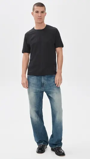 ALEX MILL Standard T-shirt In Slub Cotton