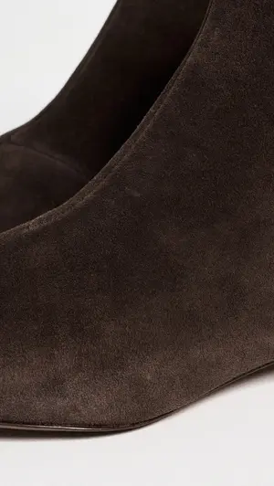 LOEFFLER RANDALL Siya Suede Flat Ankle Boots